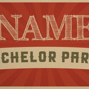 Custom Bachelor Party Banner: Personalized Photo Sign - Etsy