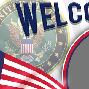 Welcome Home Military Banner, Deployment Homecoming Banner, Military ...