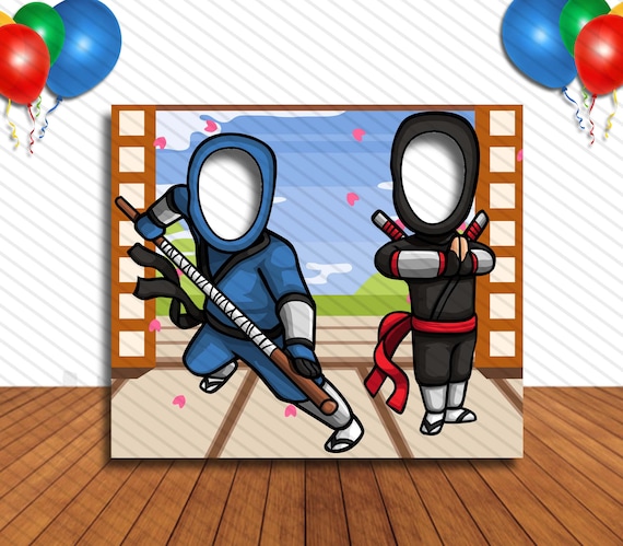 Easy To Draw Ninja Head Ninja Warriors, Children's Birthday Party