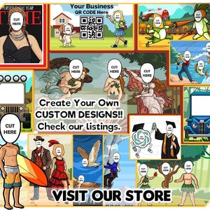 Puerto Rico Hispanic Heritage Photo Standee: DIY Party Selfie Prop ...