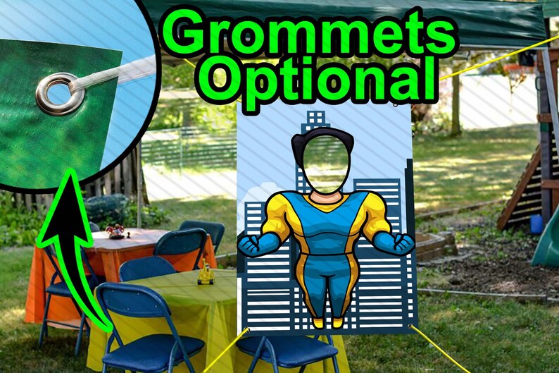 Super Hero Hole in Face Party Selfie Photo Prop Super Hero - Etsy