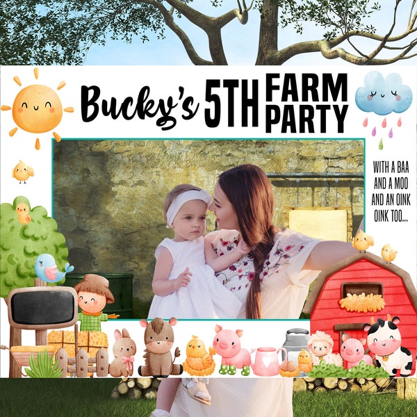 Farm Photo Booth - Etsy