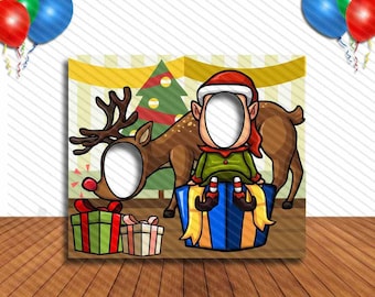 Face Cutout Elf - Etsy