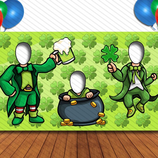 Face in Hole Cardboard Cutout - Etsy