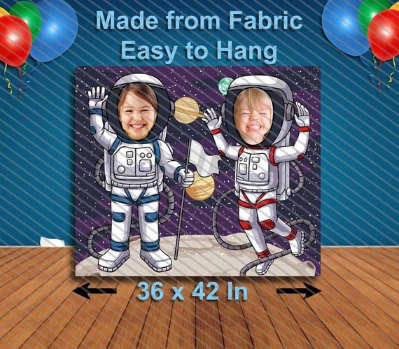 Astronaut Template With Face Cut Out