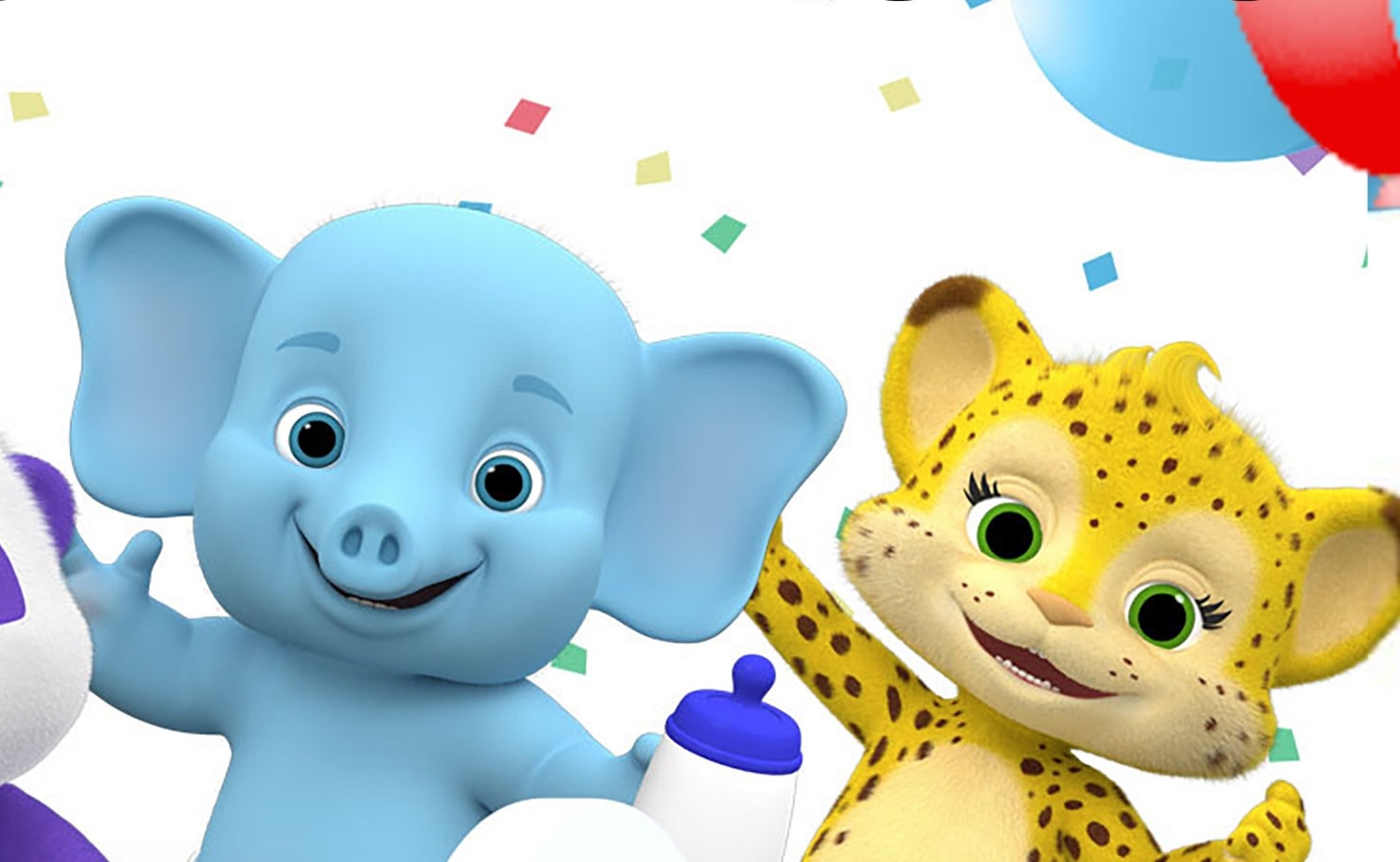 Word Party Animals Birthday Banner Personalized/Customized | Etsy