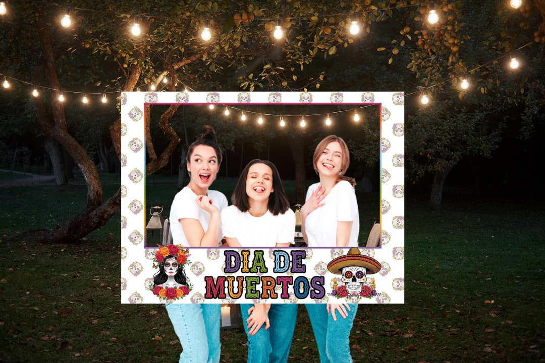 Day of the Dead, Dia De Muertos, DIY Photo Booth Props, Photo Booth ...
