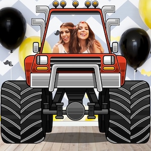 Monster Jam Photo Cutout - Etsy