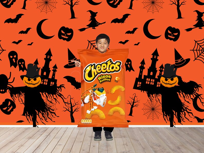 Bag of Cheetos Halloween Costume Photo Prop DIY Poster - Etsy