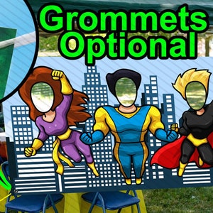 Super Heroes, Hole in Face, Party Selfie Photo Prop, Superhero Party ...