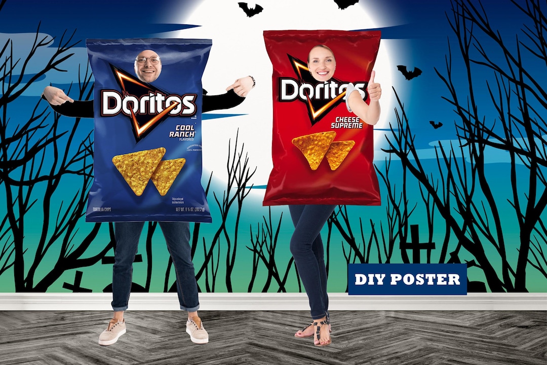 Doritos Chips Bag Halloween Costume, Photo Prop, DIY Poster, Photo ...