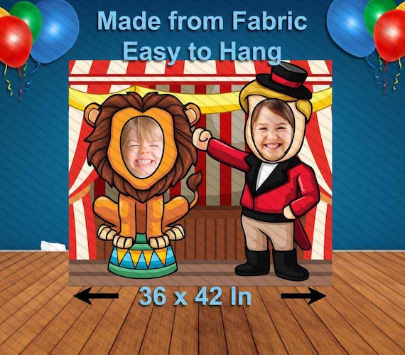 Carnival Cut Out Lion Tamer