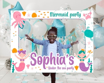Mermaid Under the Sea Photo Booth Props - Etsy