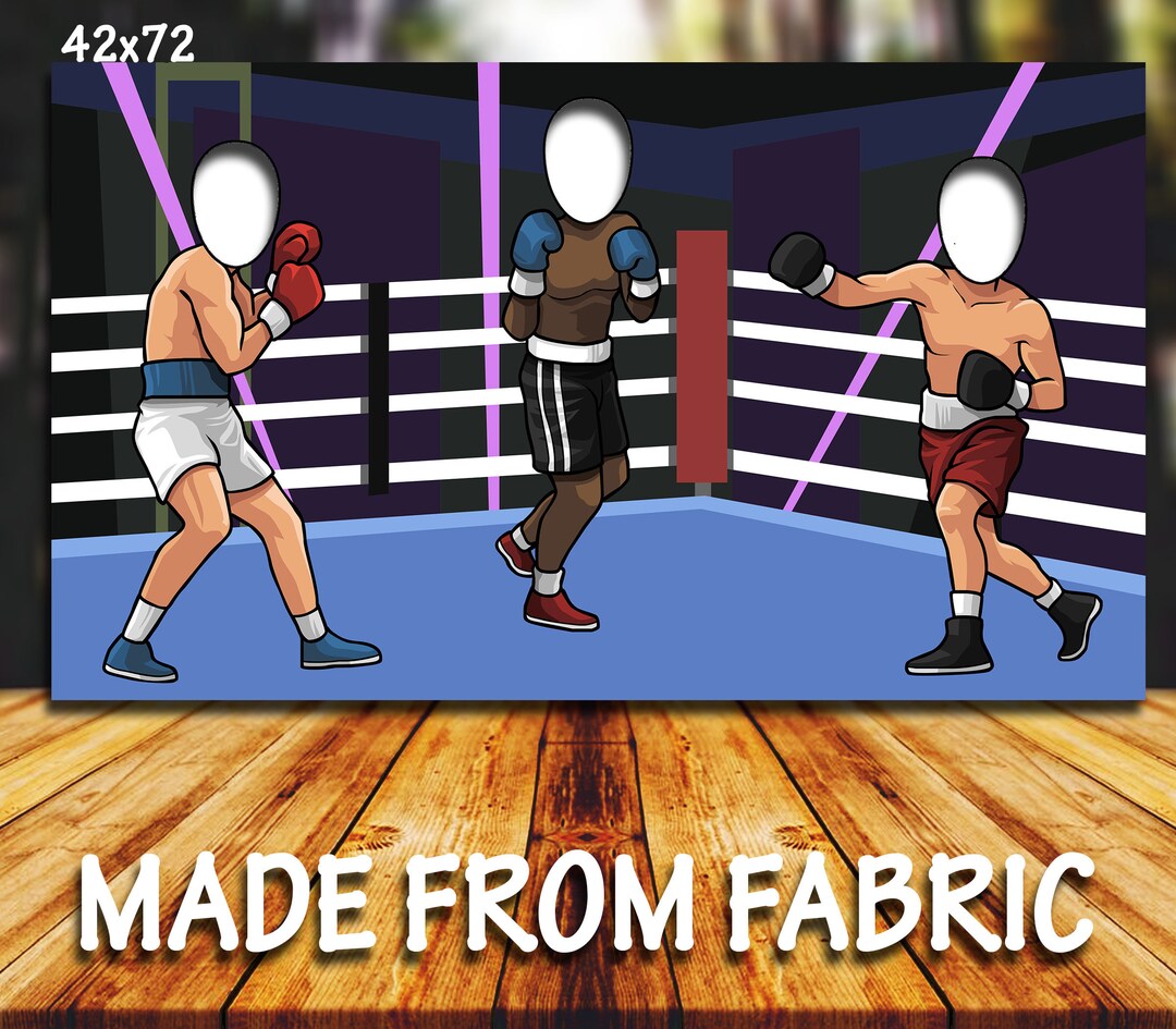 Boxing Photo Standee: DIY Sports Theme Party Prop (42x72") - Etsy