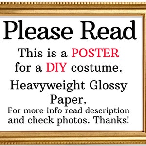 Voting Machine Halloween Costume, Photo Prop, DIY Poster, Personalized ...