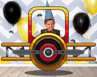 Turboprop Aircraft Photo Prop Airplane DIY Photo Booth | Etsy