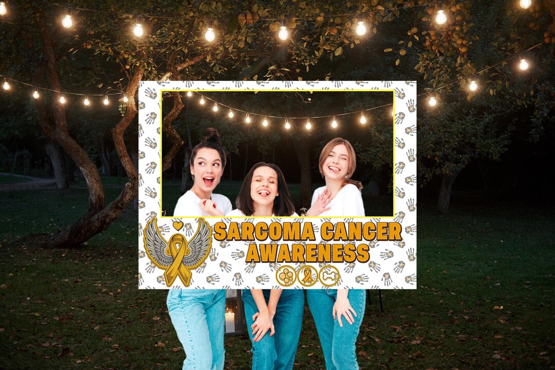 Sarcoma Cancer Awareness, DIY Photo Booth Props, Photo Booth Selfie ...