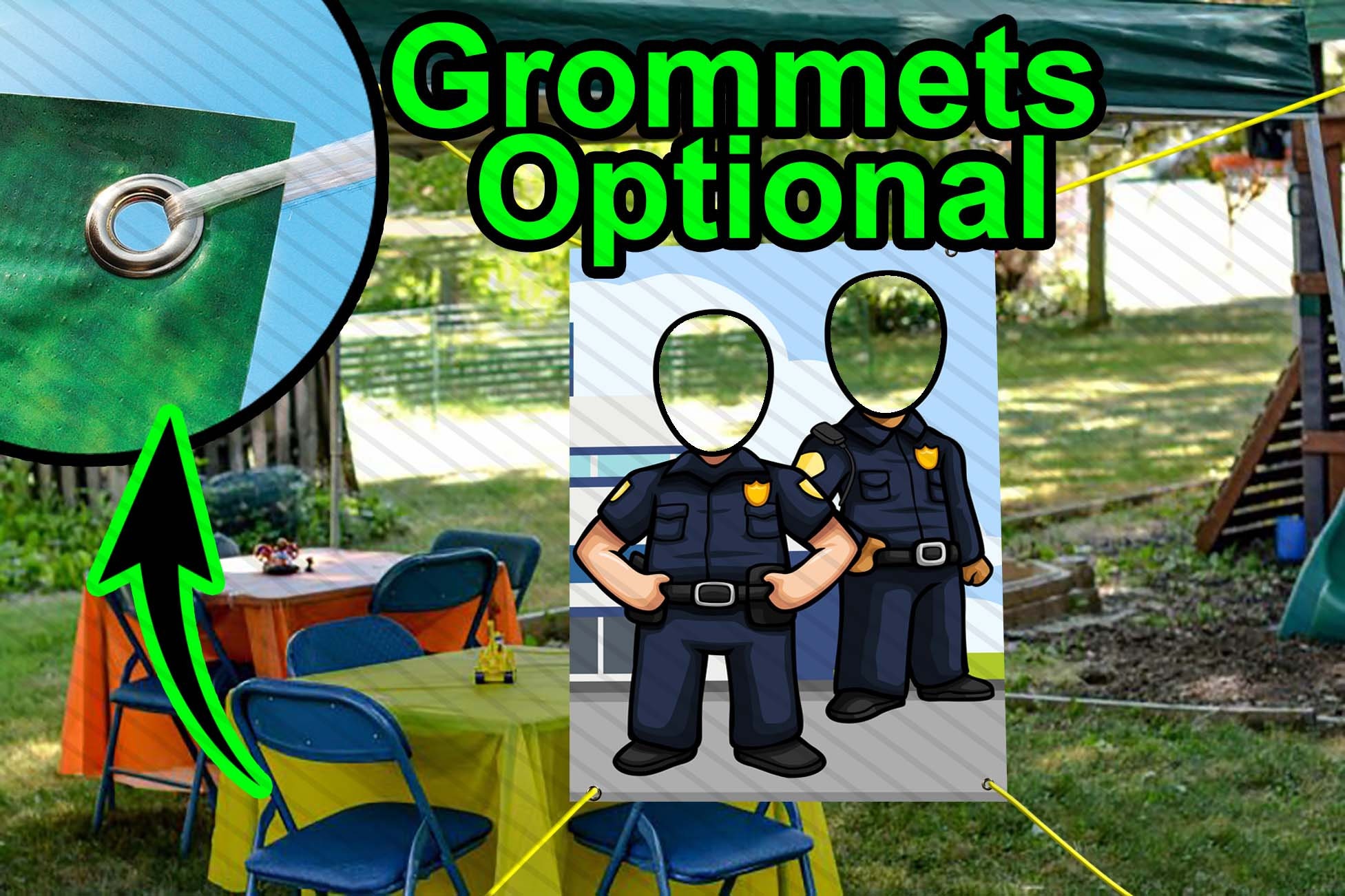 Police Officer & Dog Photo Standee: DIY Party Selfie Prop (36x42") - Etsy
