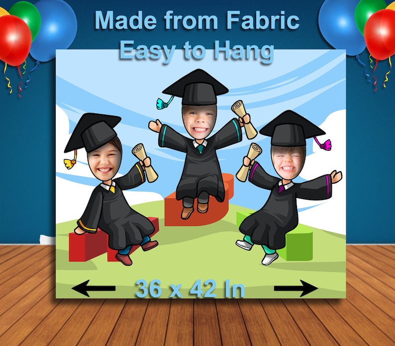 Graduation Theme Face Cutout 36x42 Photo Stand-in - Etsy
