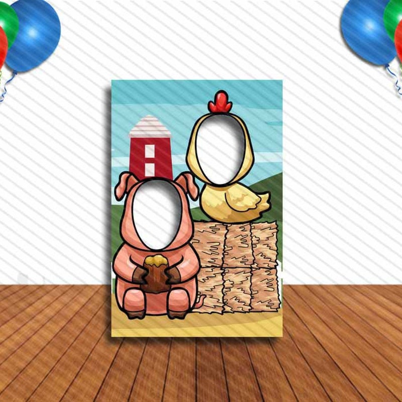 Pig Party Prop - Etsy