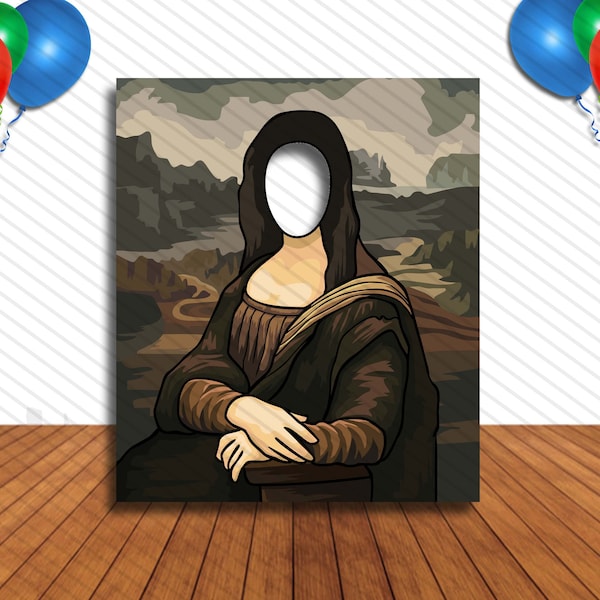 Mona Lisa Custom Face - Etsy