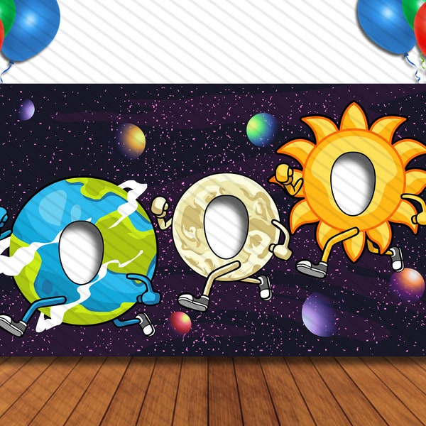 Solar Eclipse Party Photo Props - Etsy