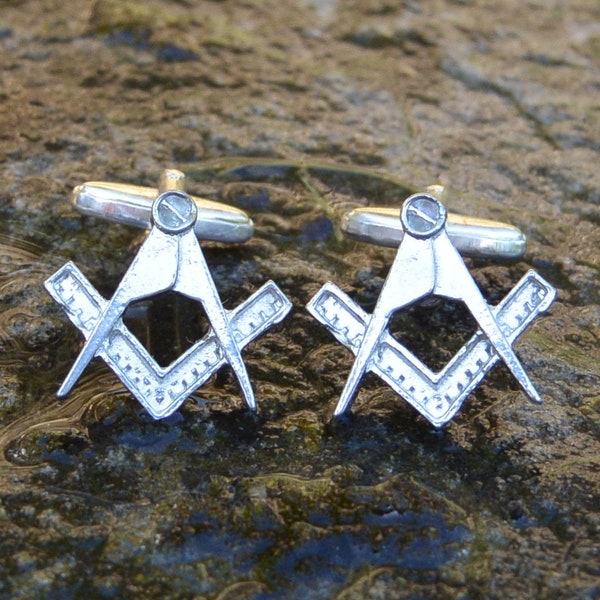 Masonic Cufflinks - Etsy
