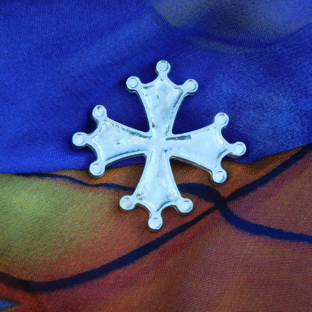 Occitane Cross Brooch, Occitane Jewellery, Handcrafted Jewelry Handmade ...