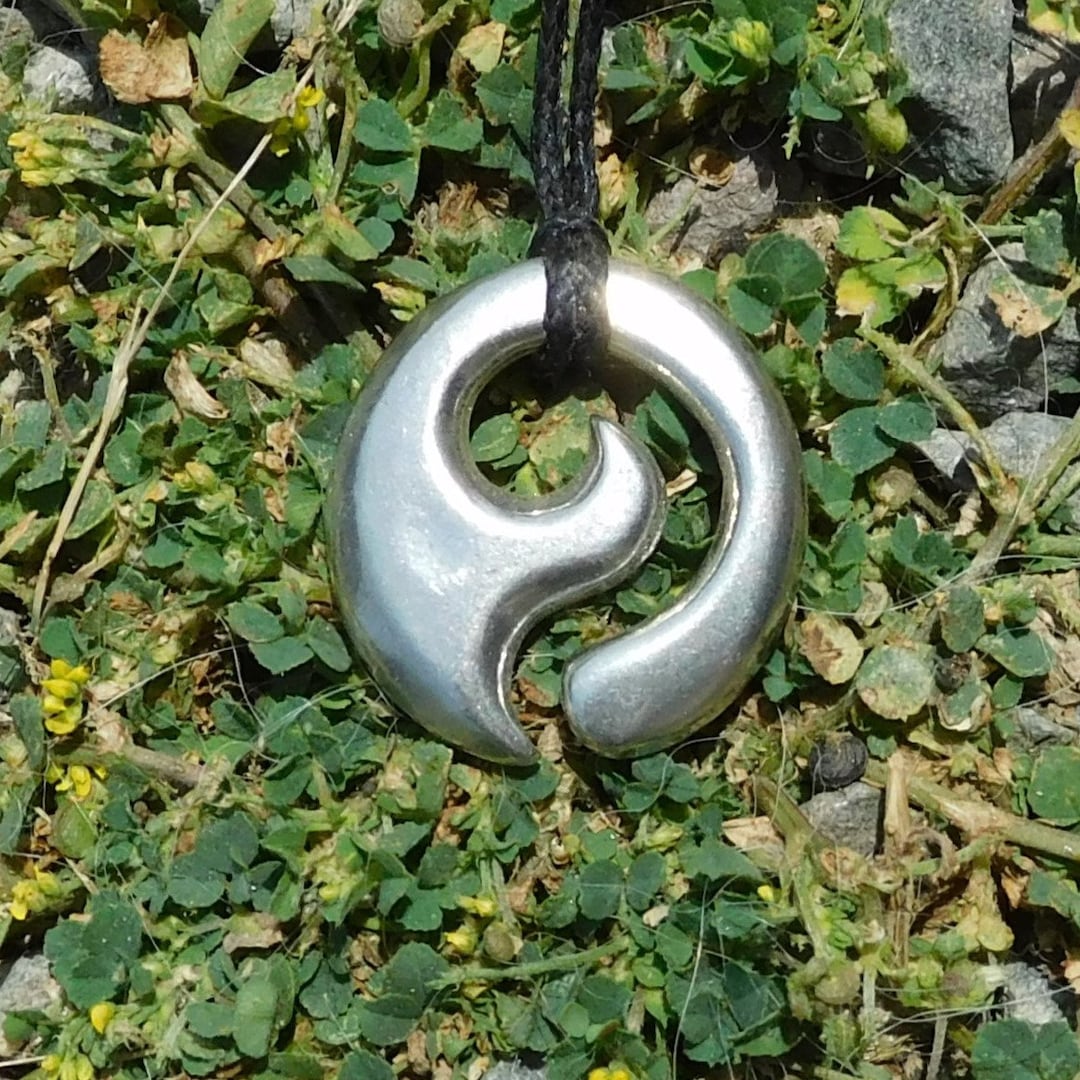 Handcrafted Small Koru Pendant, Represents New Beginnings and ...