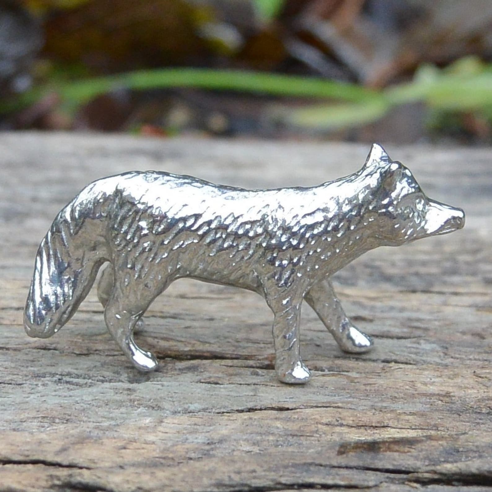 Fox Figurine Fox Miniature Fox Sculpture Handmade in Fine - Etsy