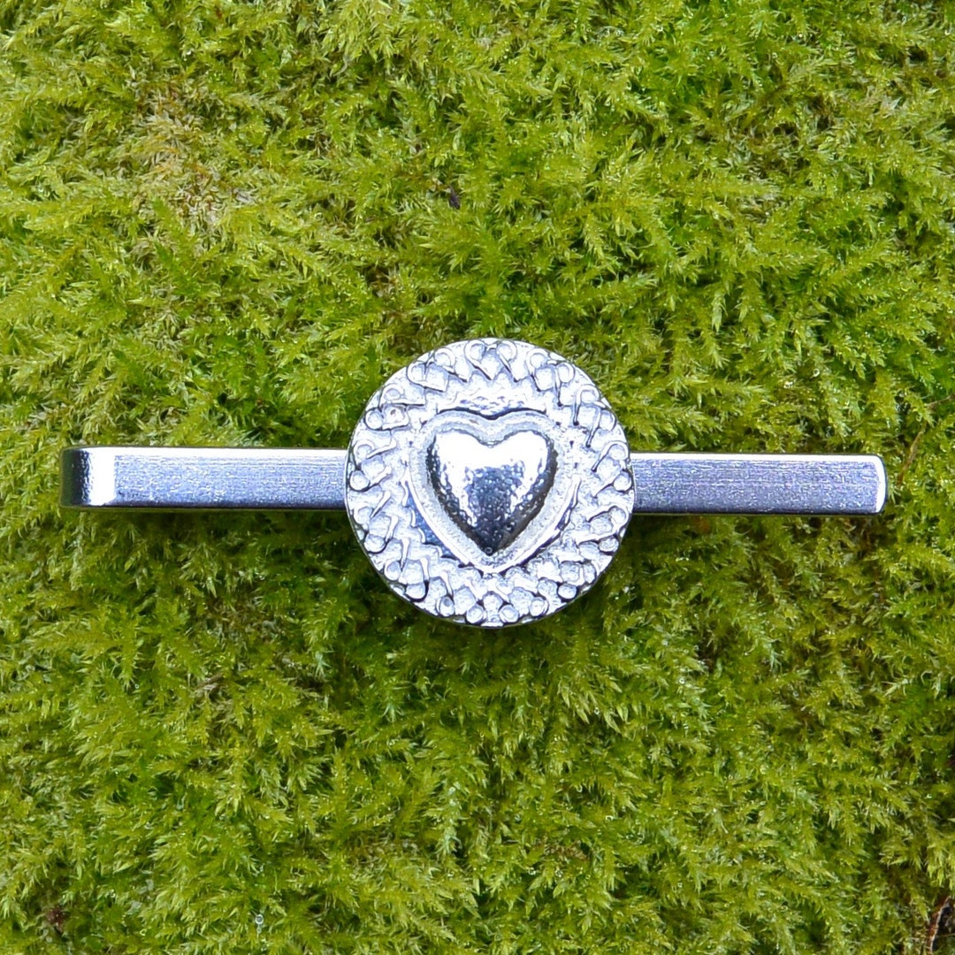 Celtic Heart Tie Clip, Celtic Heart Tie Clip, Celtic Heart Gift ...