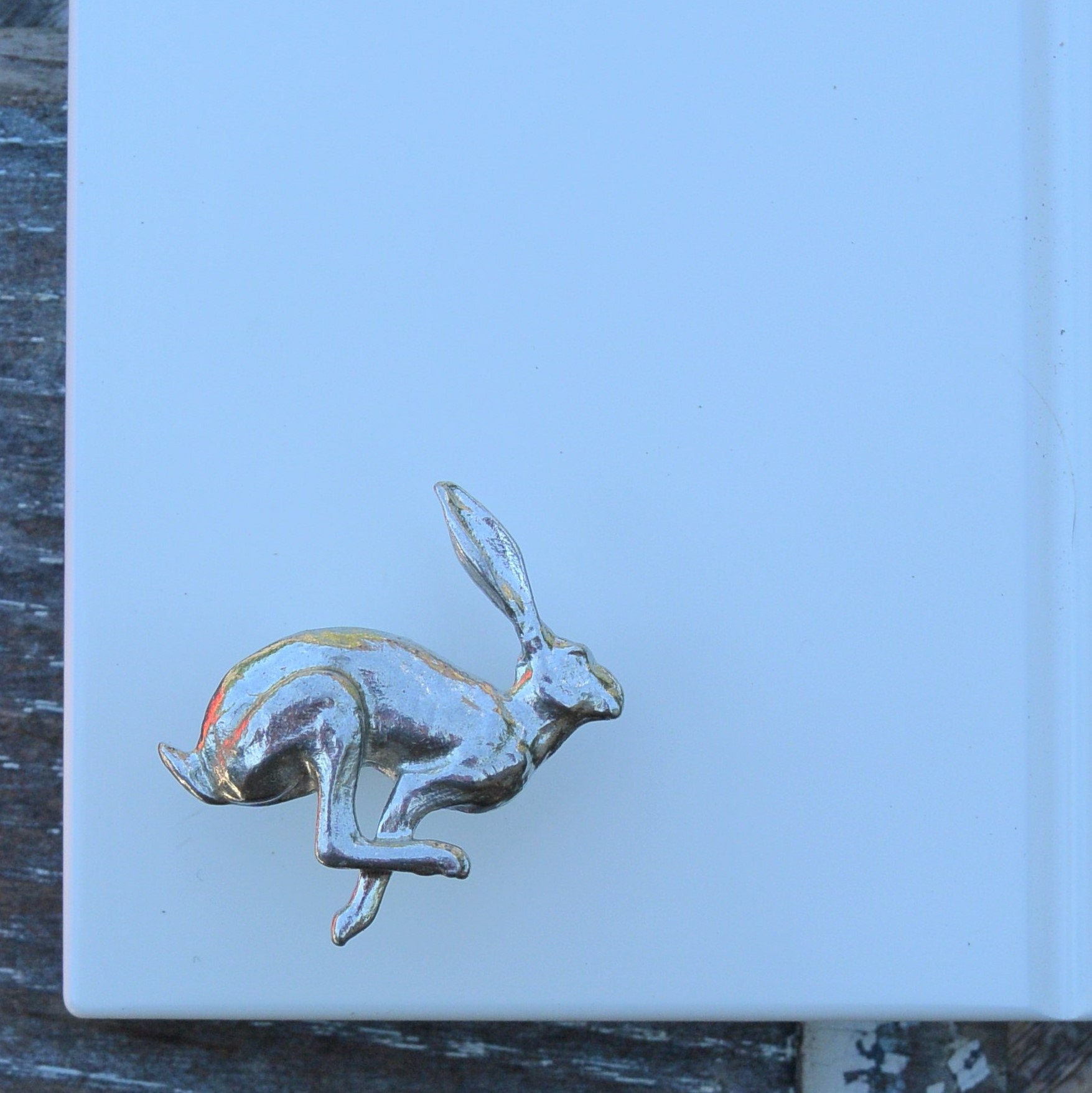 Running Hare Kitchen Knobs Rabbit Drawer Knobs Cabinet | Etsy