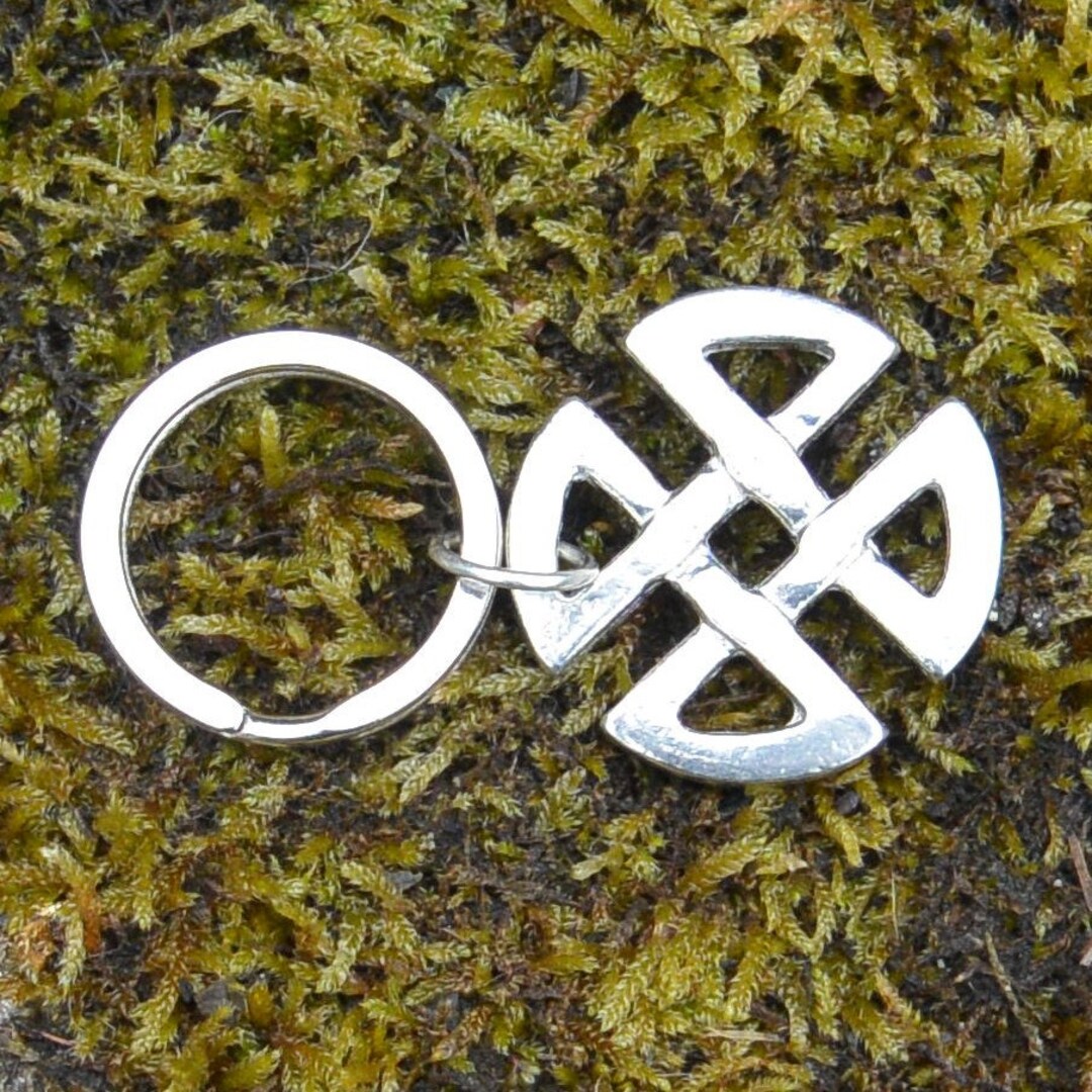 Celtic Love Knot Keyring, Celtic Knot Key Fob, Handmade, by William ...