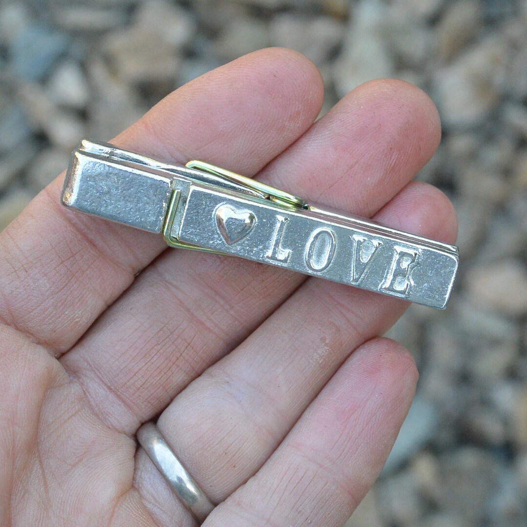 Love Clothes Peg Paper Weight, French Photo Peg, Handmade, in Fine ...