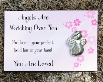 Pocket Angel Card - Etsy