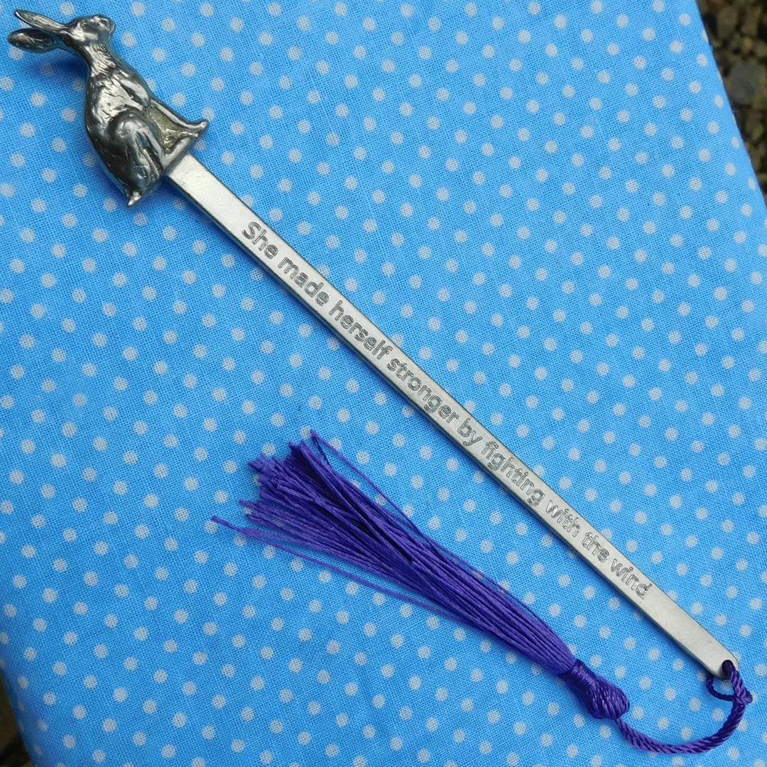 Hare Book Mark, Hare Gifts, Handcast in Fine Pewter by William Sturt - Etsy