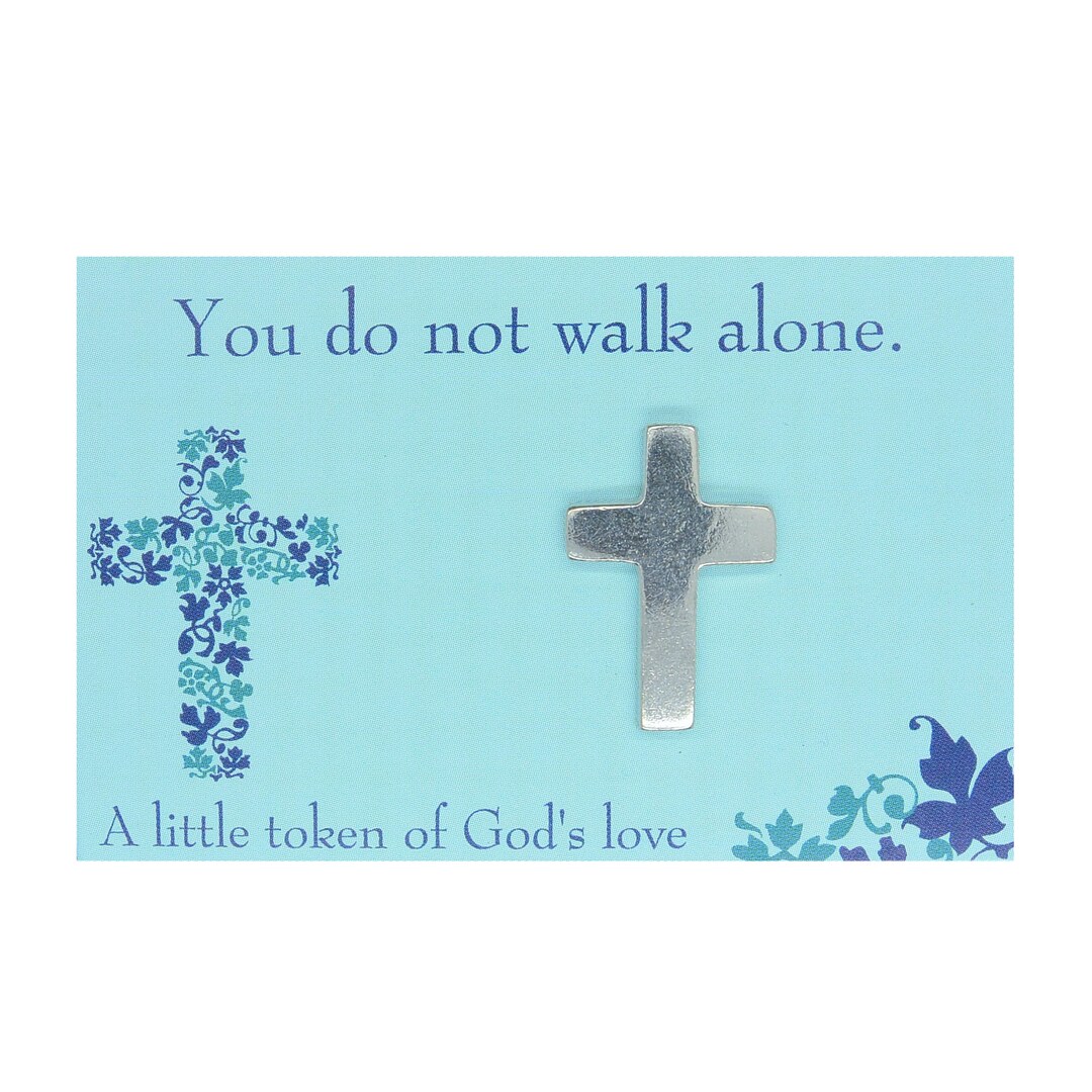 Gift Card With Cross, Religious Greetings Card, Confirmation Gift, With ...