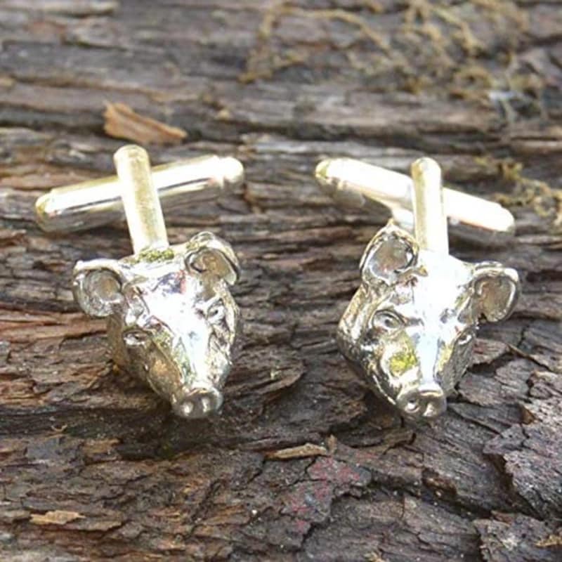 Pig Cufflinks - Etsy Canada
