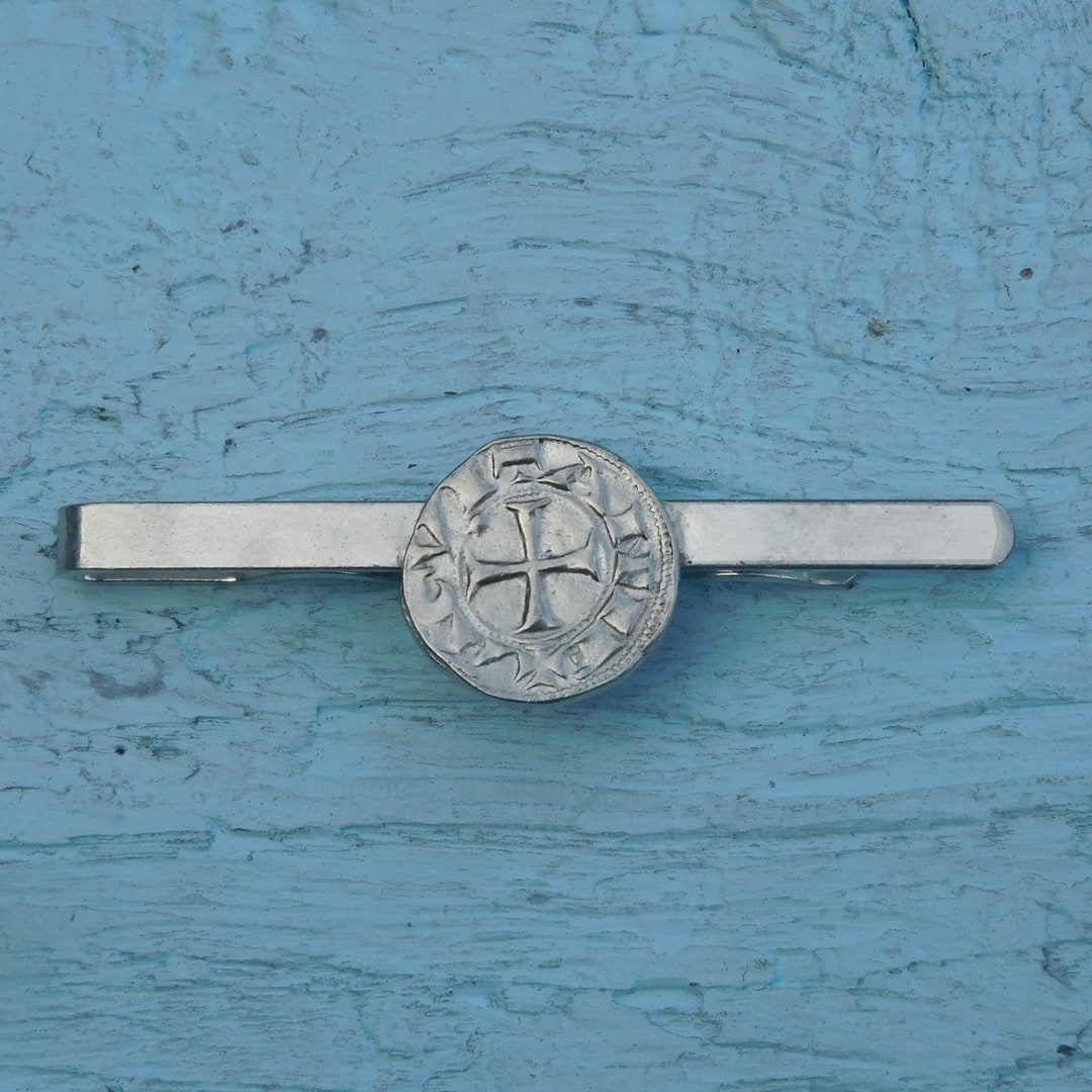 Knights Templar Tie Clip, Hand Cast in Fine Pewter, by William Sturt - Etsy