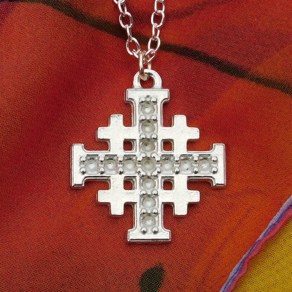 Jerusalem Cross Pendant - Etsy