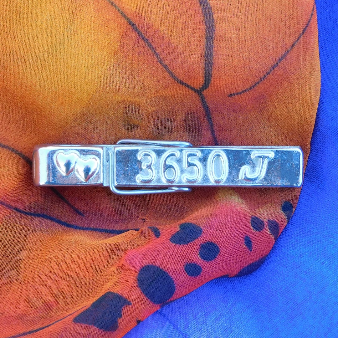 French Tin Anniversary Peg Photo Holder, 3650 J, Handmade by William ...
