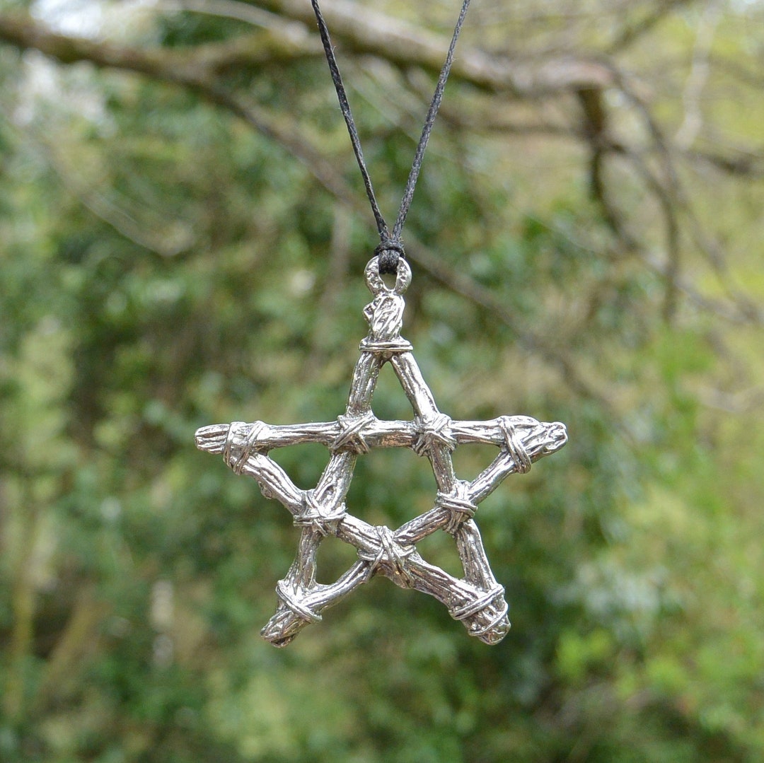 Handcrafted Pentagram Pendant: Symbol of Protection, Harmony, and ...