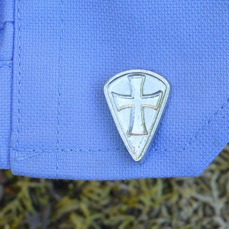 Knights Templar Cufflinks Wedding Cufflinks St George Cross - Etsy
