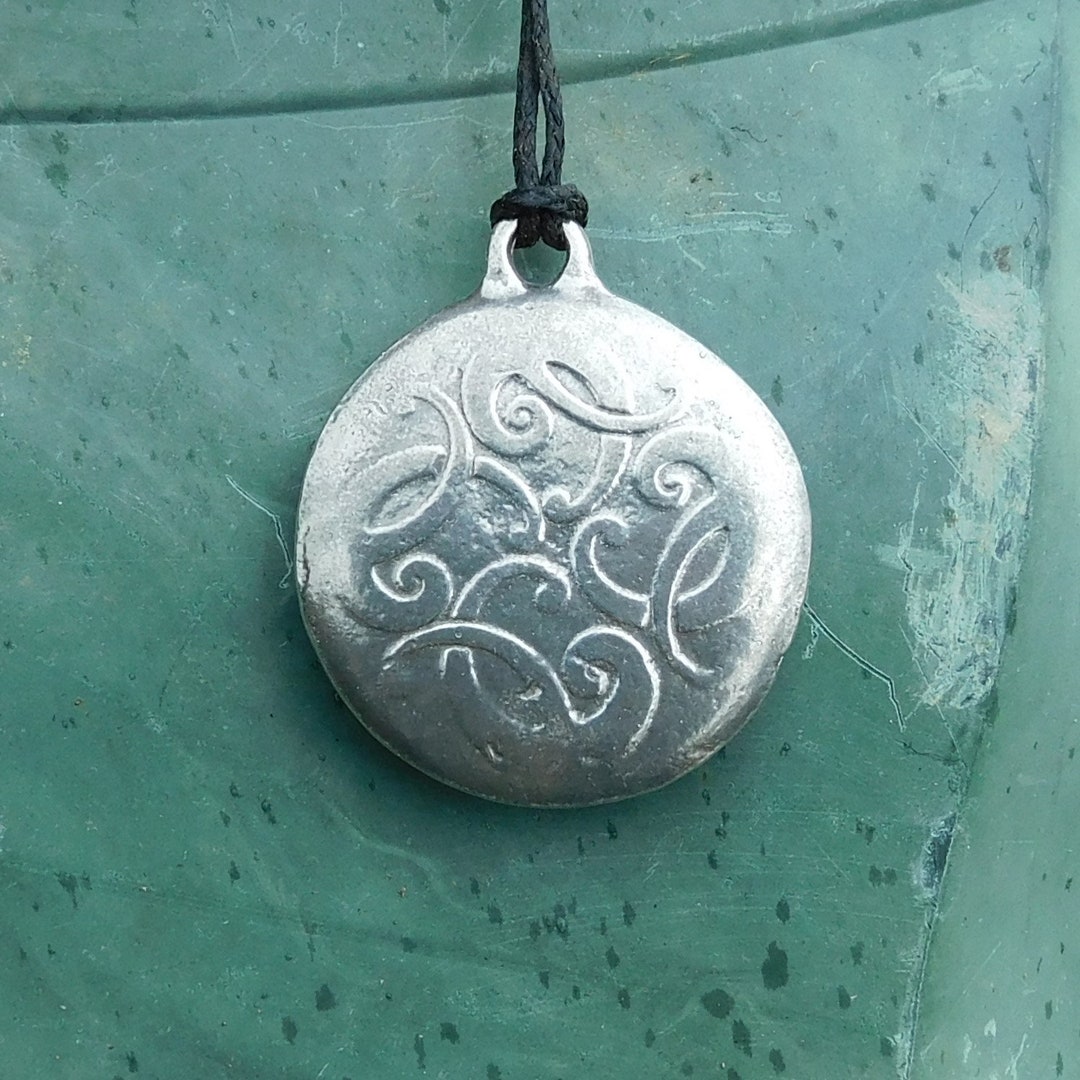 Handcrafted Spiral Koru Pendant, Represents New Beginnings and ...