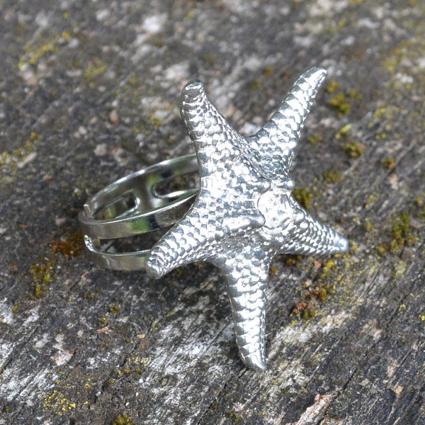 Starfish Ring - Etsy