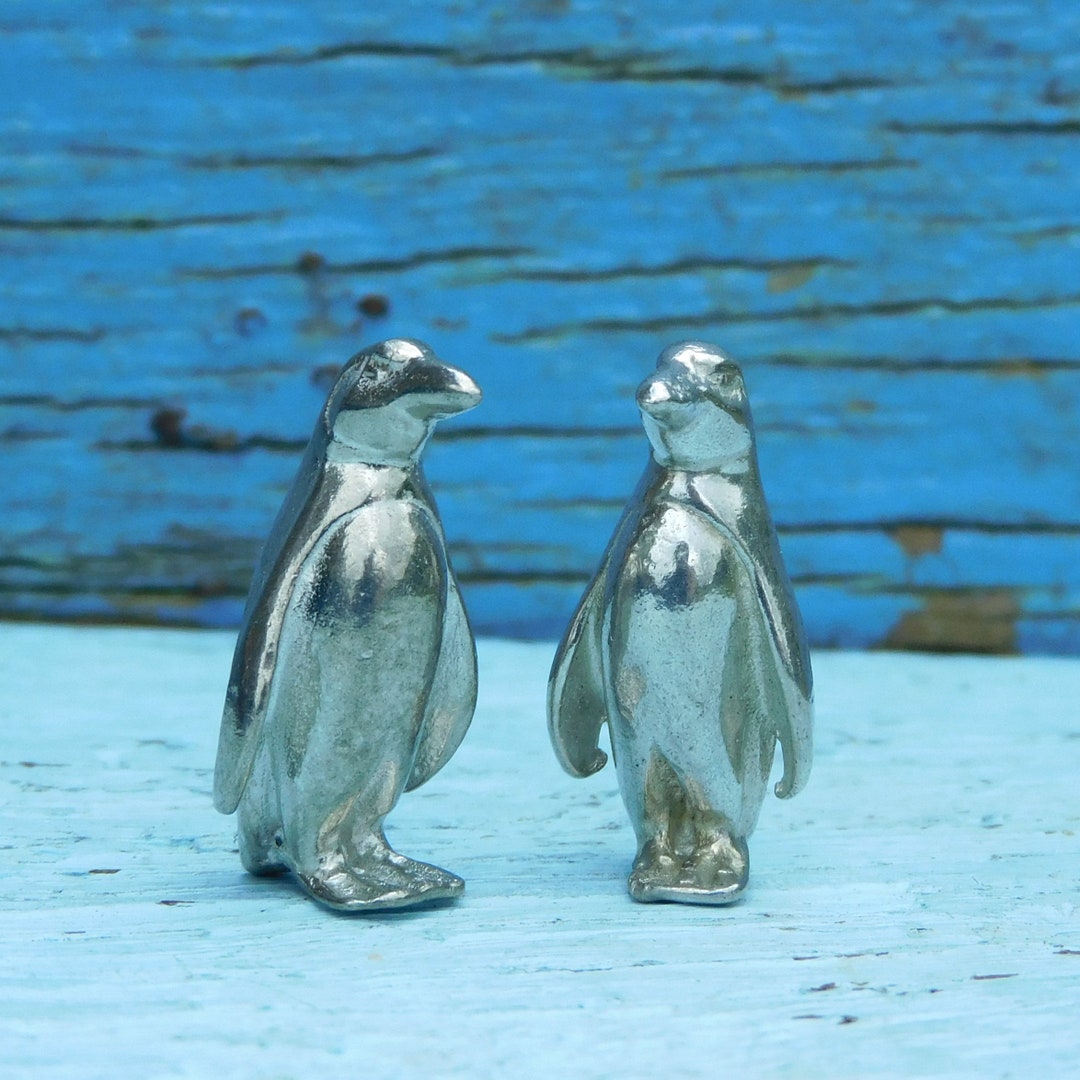Pewter Penguin Pebble Gift, Choose Your Special Stone, William Sturt ...