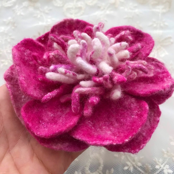 Wool Felt Brooch - Etsy