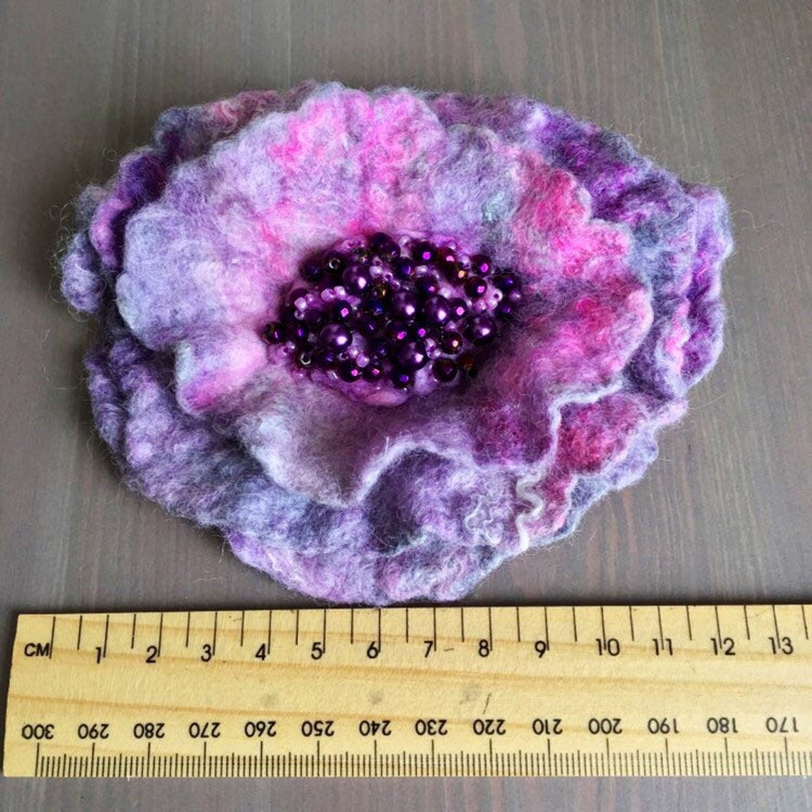 Wool Felted Brooch Pin - Etsy