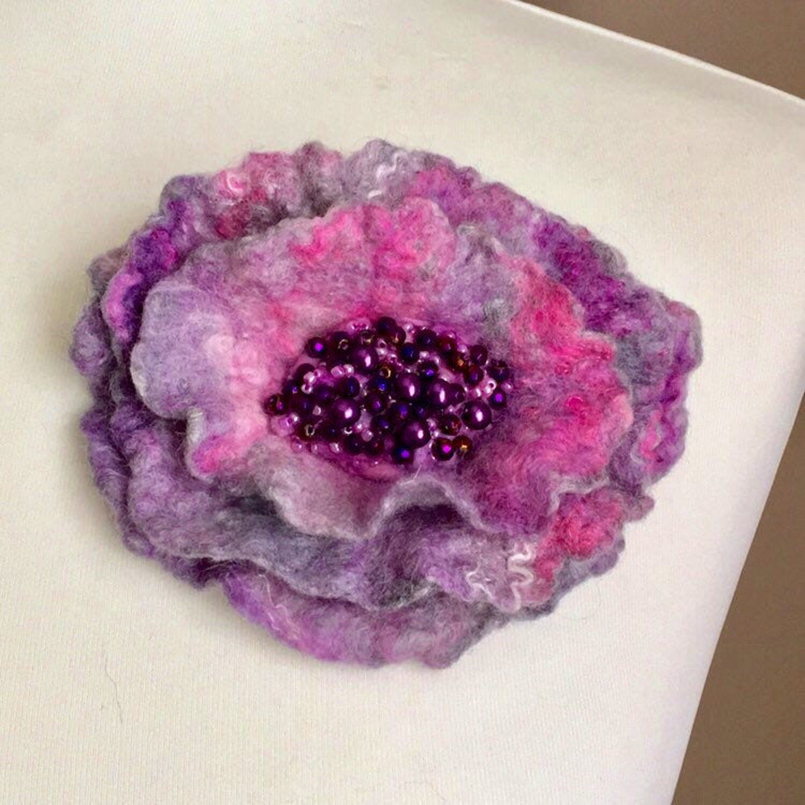 Wool Felted Brooch Pin - Etsy