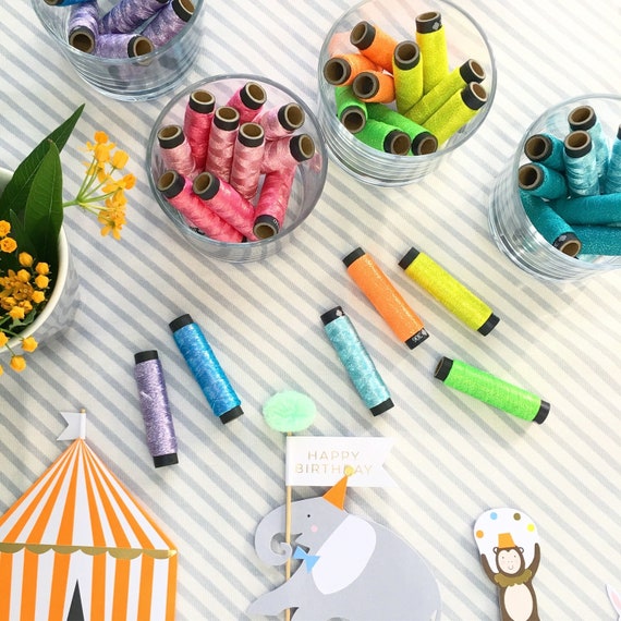 Sewing & Fiber Craft Supplies & Tools Japanese glitter thread NISHIKI ...